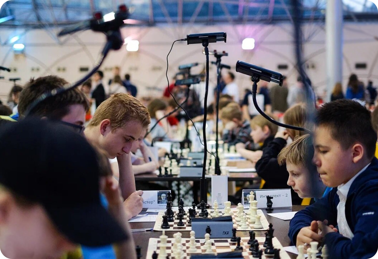 Digital chess record with idChess at the Botvinnik Cup