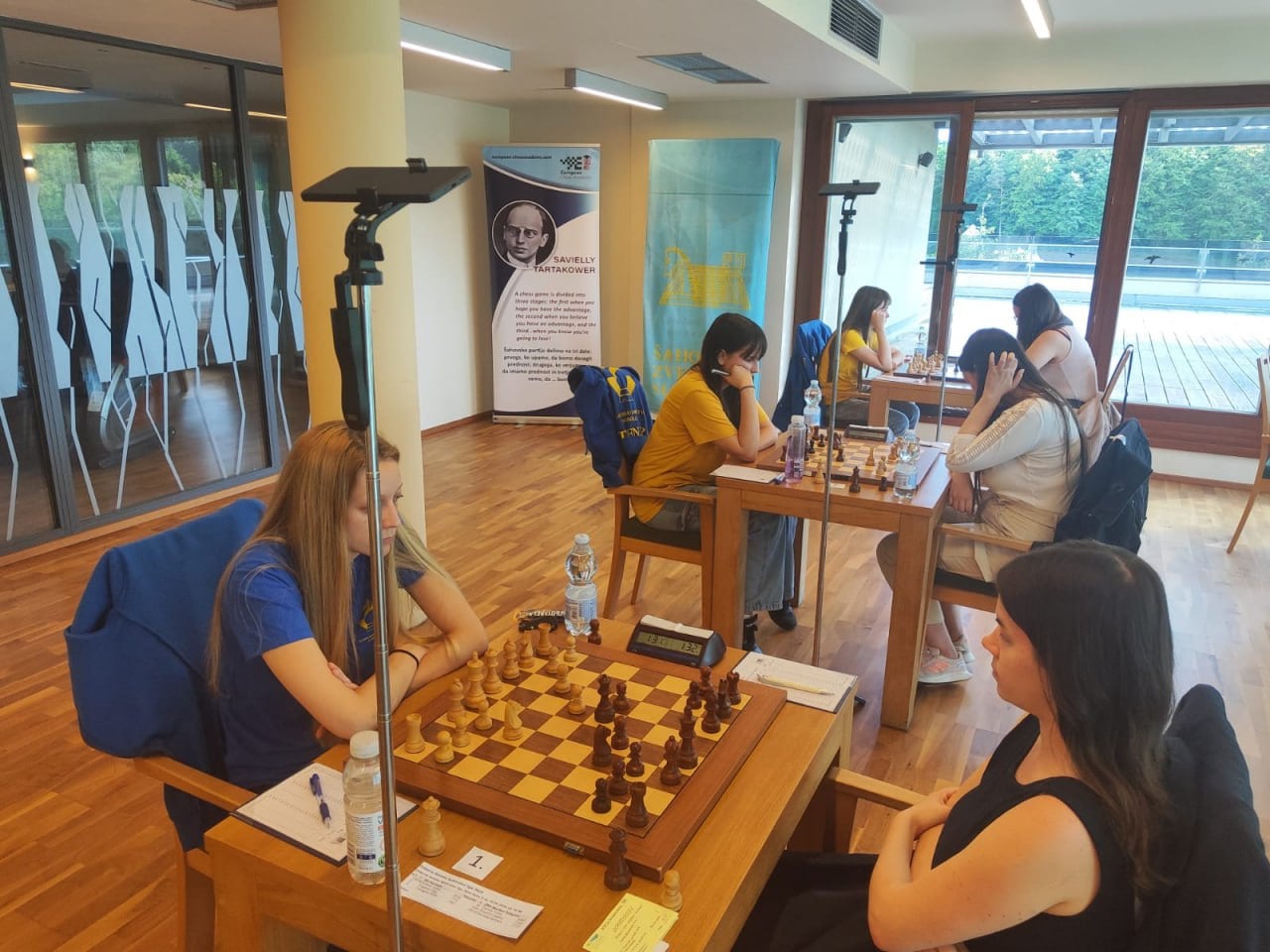 idChess at tournaments in Bulgaria, Sweden, Slovenia, and Lebanon